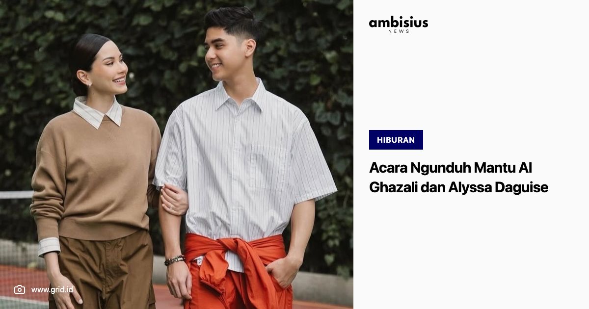 Acara Ngunduh Mantu Al Ghazali dan Alyssa Daguise