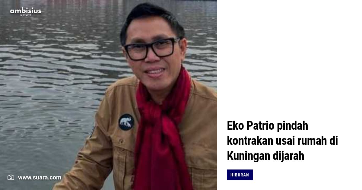 Eko Patrio pindah kontrakan usai rumah di Kuningan dijarah