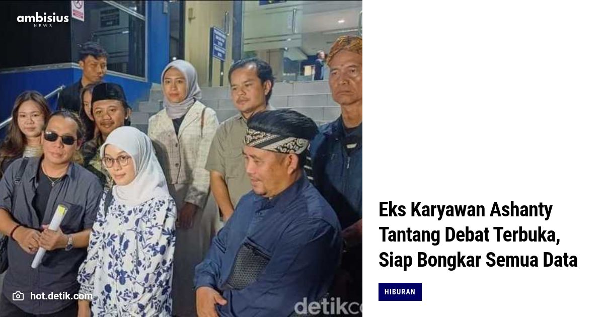 Eks Karyawan Ashanty Tantang Debat Terbuka, Siap Bongkar Semua Data