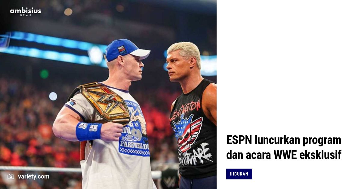 ESPN luncurkan program dan acara WWE eksklusif