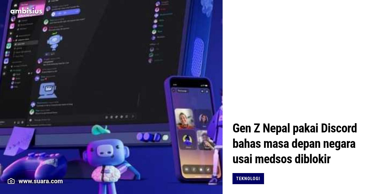 Gen Z Nepal pakai Discord bahas masa depan negara usai medsos diblokir
