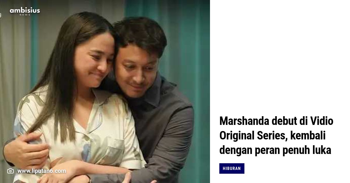 Marshanda debut di Vidio Original Series, kembali dengan peran penuh luka