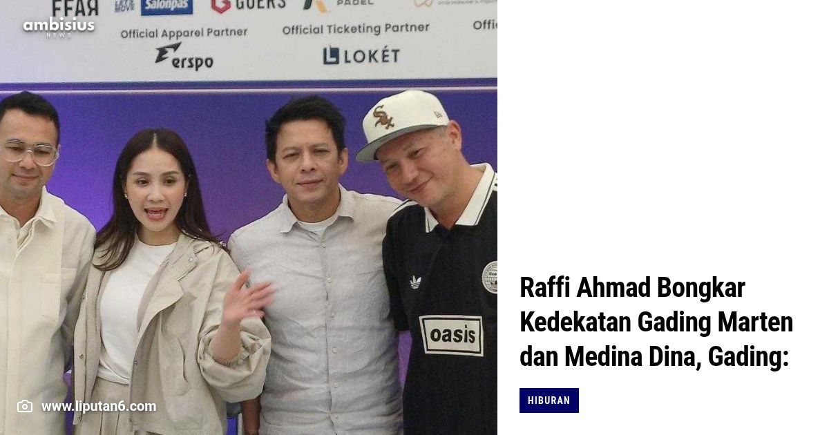 Raffi Ahmad Bongkar Kedekatan Gading Marten dan Medina Dina, Gading: Jangan Curhat Sama Lo!