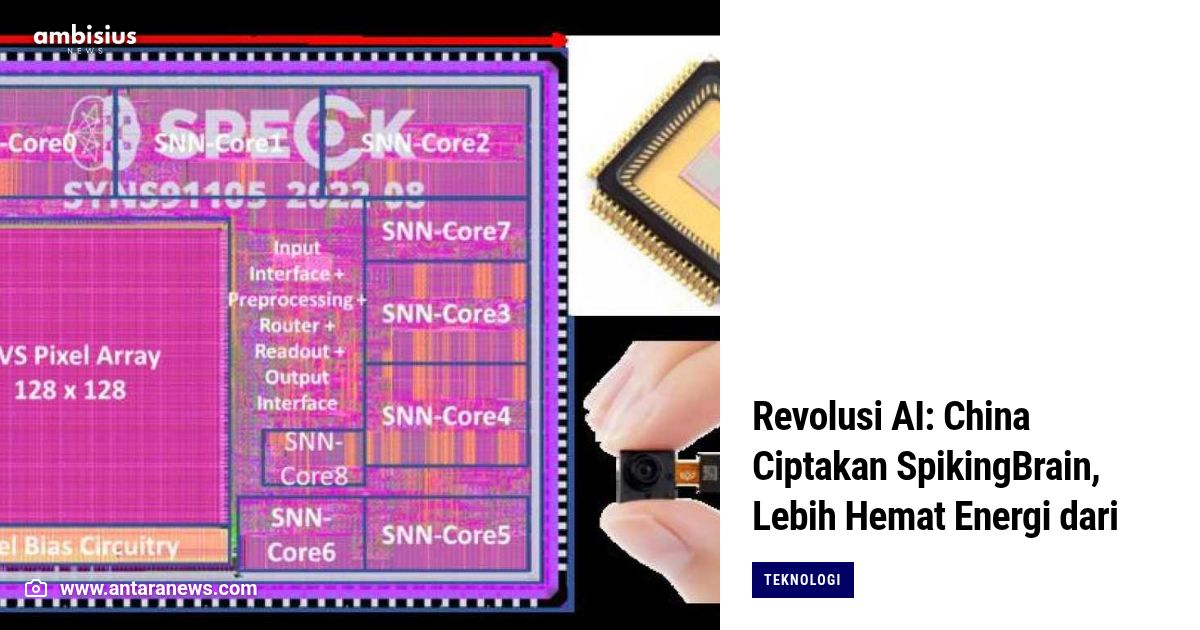 Revolusi AI: China Ciptakan SpikingBrain, Lebih Hemat Energi dari ChatGPT