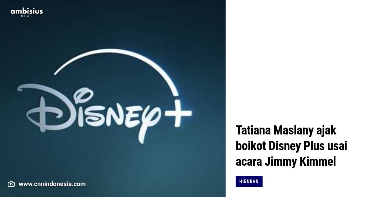 Tatiana Maslany ajak boikot Disney Plus usai acara Jimmy Kimmel dihentikan